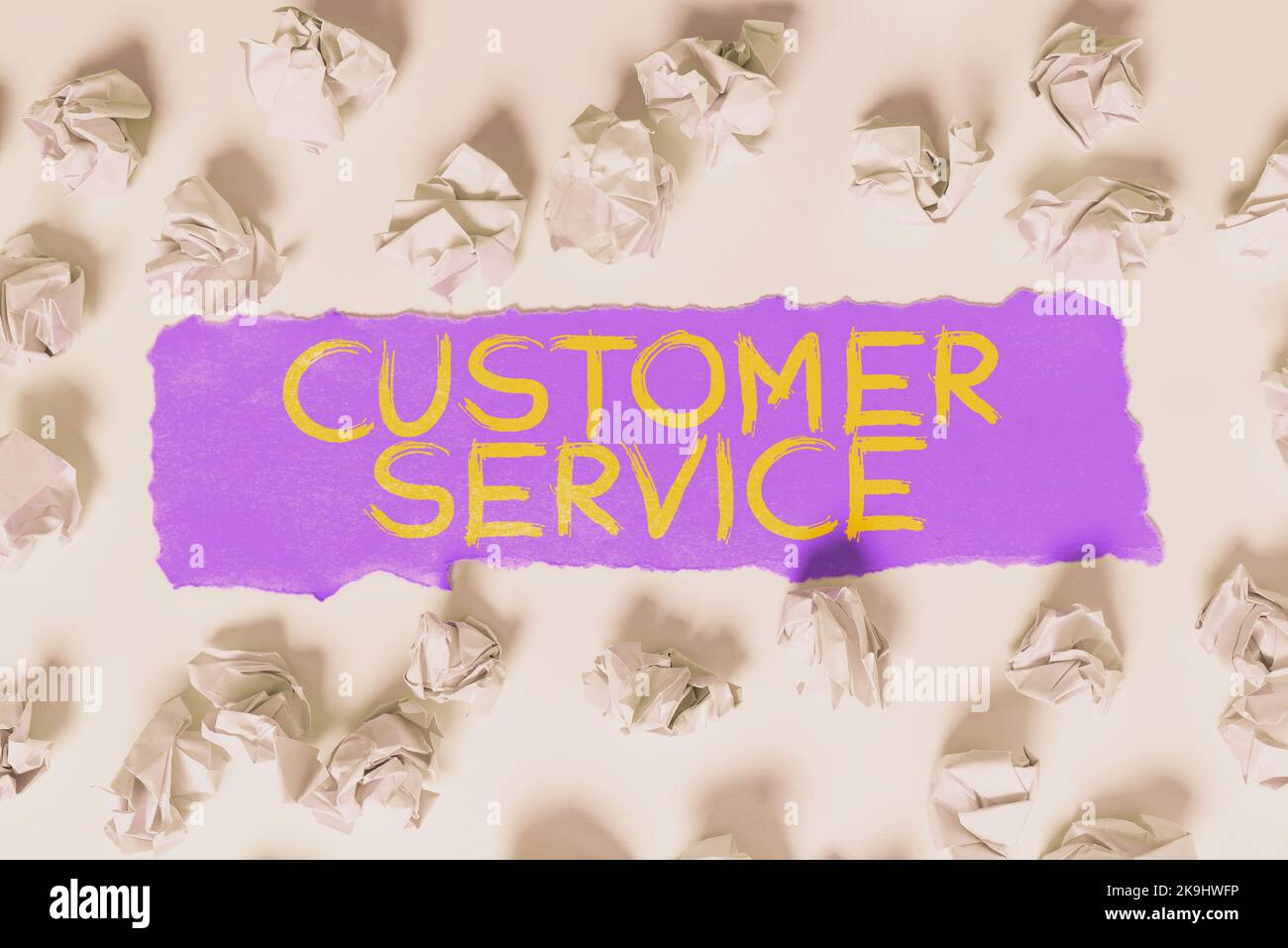 Conceptual display Customer Service. Business showcase direct ...