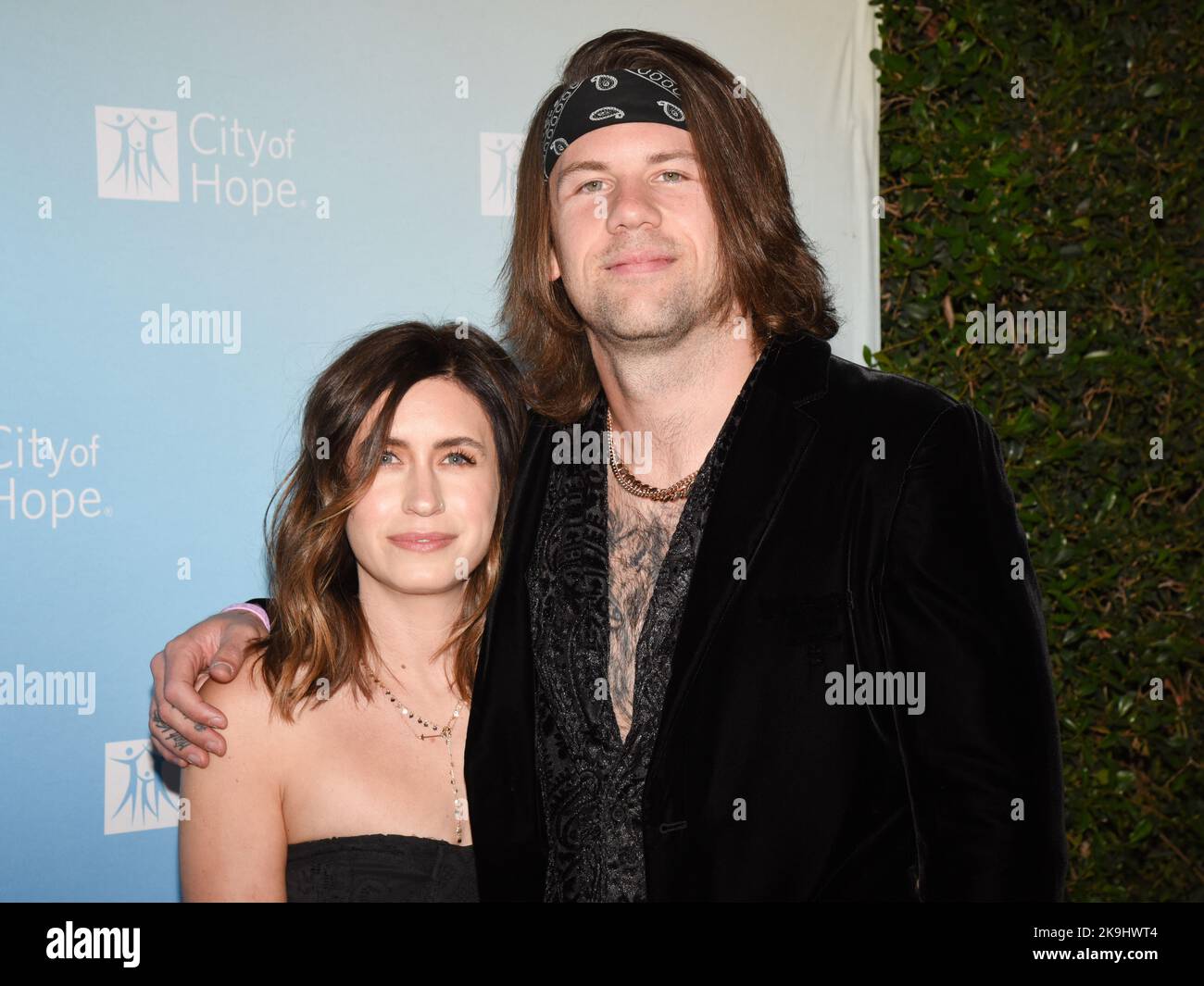 27 October 2022 - Los Angeles, California - Fleur Shomo and Caleb Shomo ...