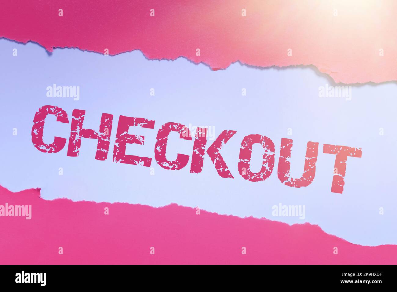 Writing displaying text Checkout. Business overview a point at which ...