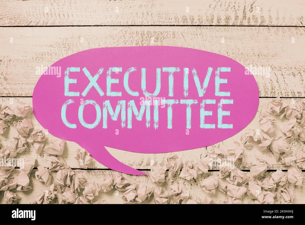 Handwriting text Executive Committee. Business idea Add Information in ...