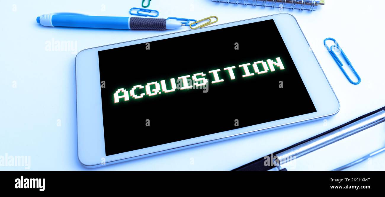 Inspiration showing sign Acquisition. Word for process of forming an ...