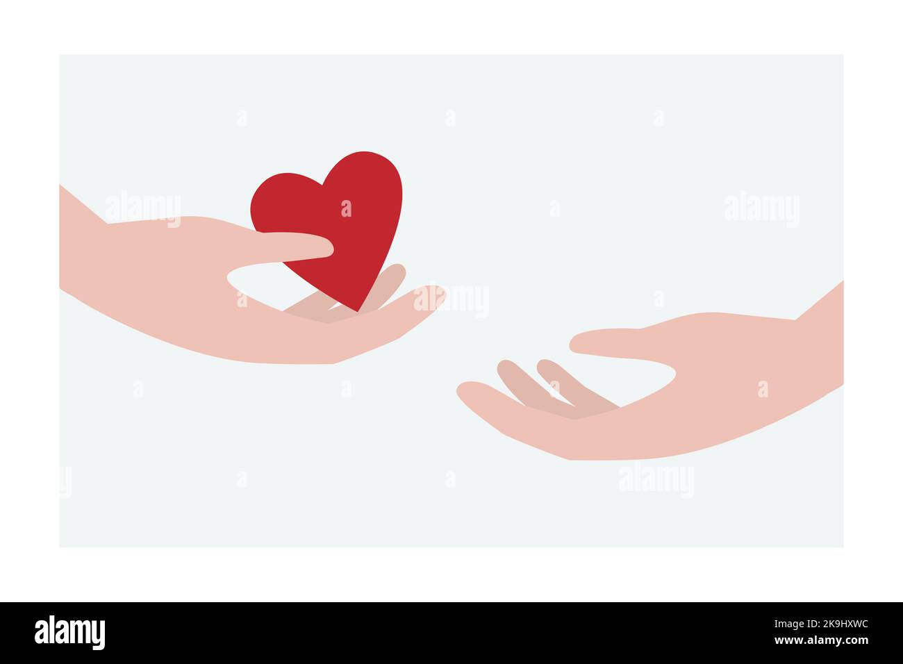 Empathy hands Stock Vector Images - Alamy