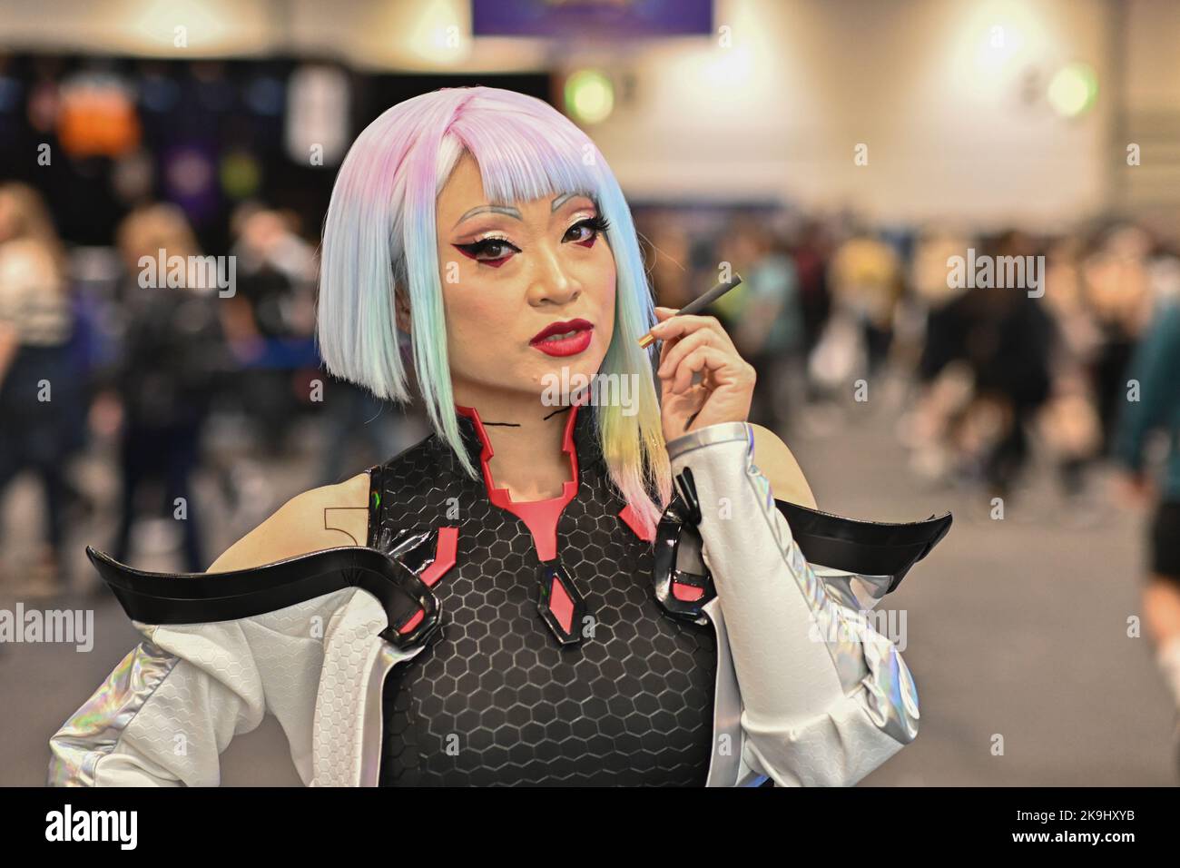 London, UK. 28th October 2022. Yaya Han is a Chinese Cosplay designer ...
