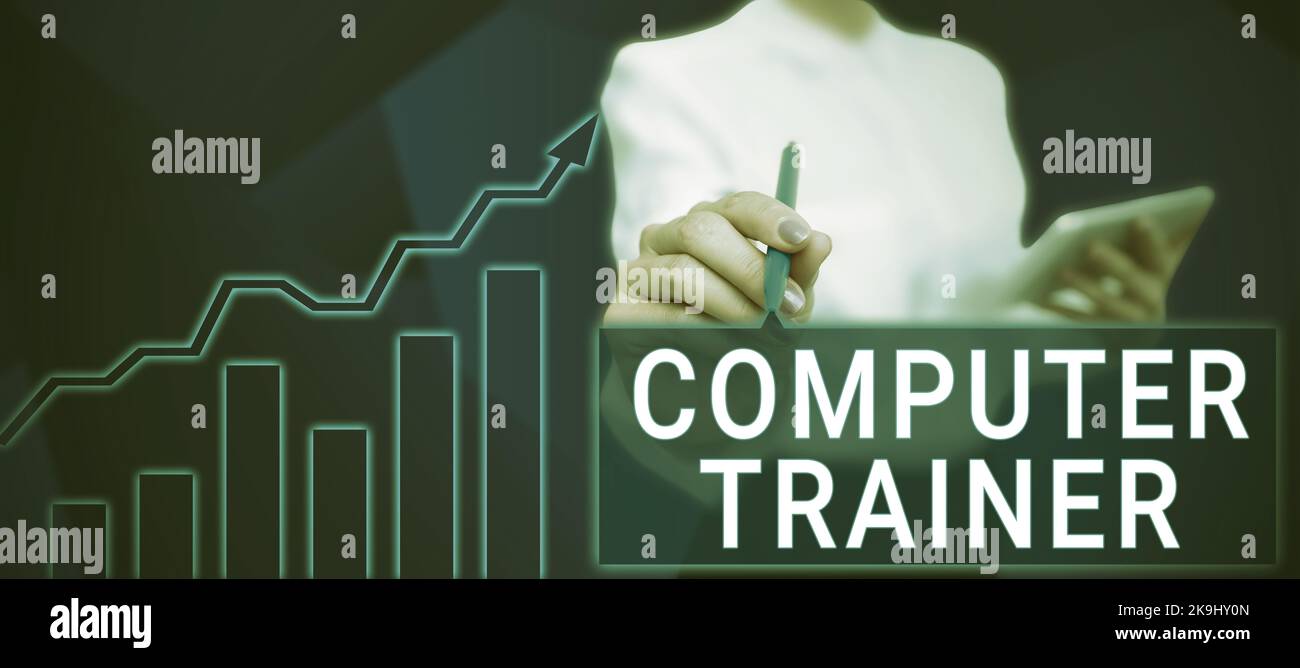 Inspiration showing sign Computer Trainer. Business showcase geographically distributed network ...