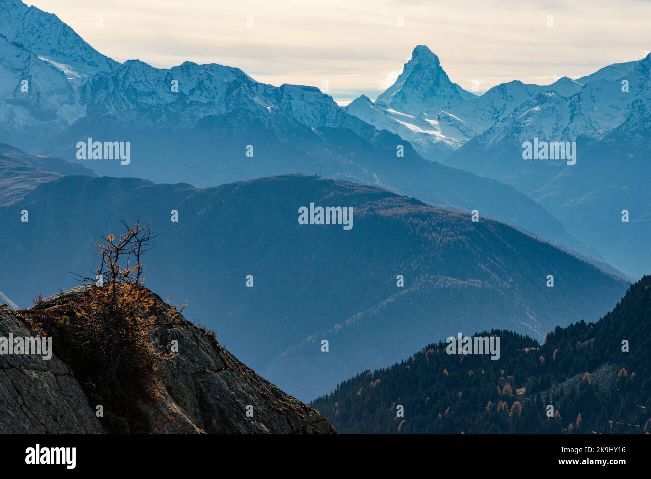 Alpine Landscape - Mountainscape Stock Photo - Alamy