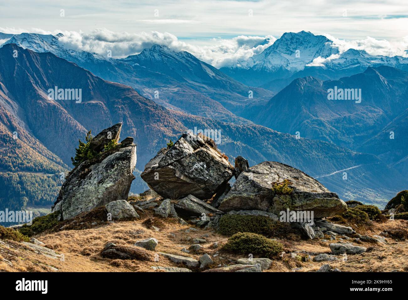 Alpine Landscape - Mountainscape Stock Photo - Alamy