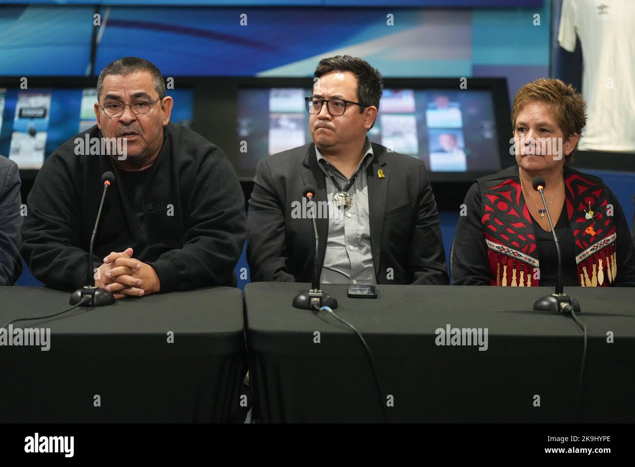October 28, 2022, VANCOUVER, BC, CANADA: Musqueam Indian Band Chief ...