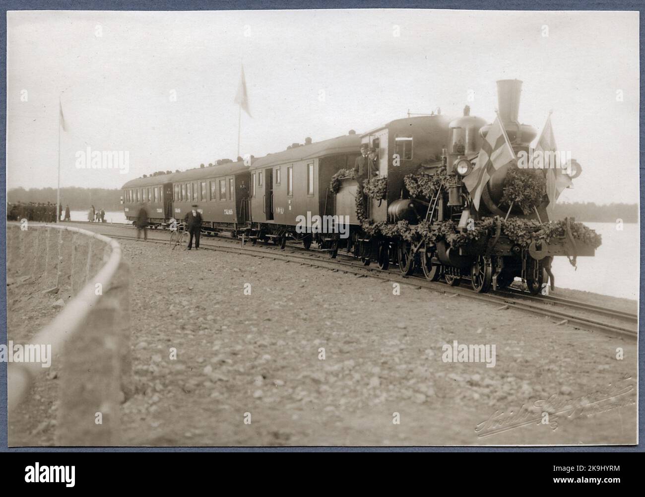 Norsholm - Västervik - Hultfreds Railway, NVHJ Lok 21 at the ...