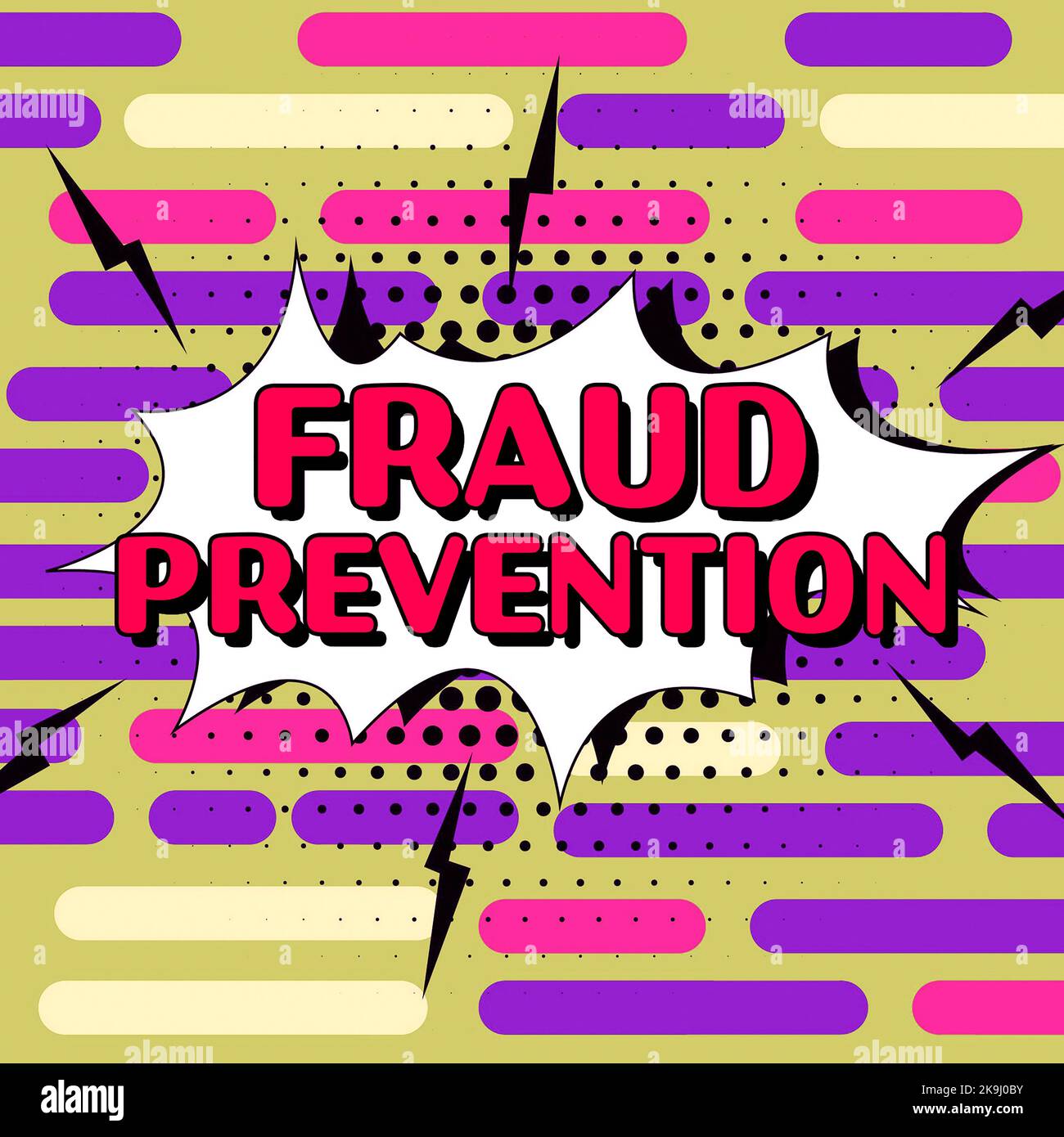 Conceptual display Fraud Prevention. Business idea one employed by ...