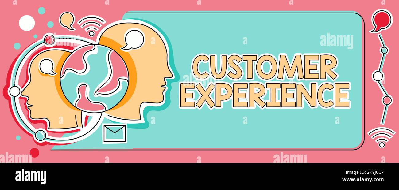 Inspiration showing sign Customer Experience. Business showcase ...