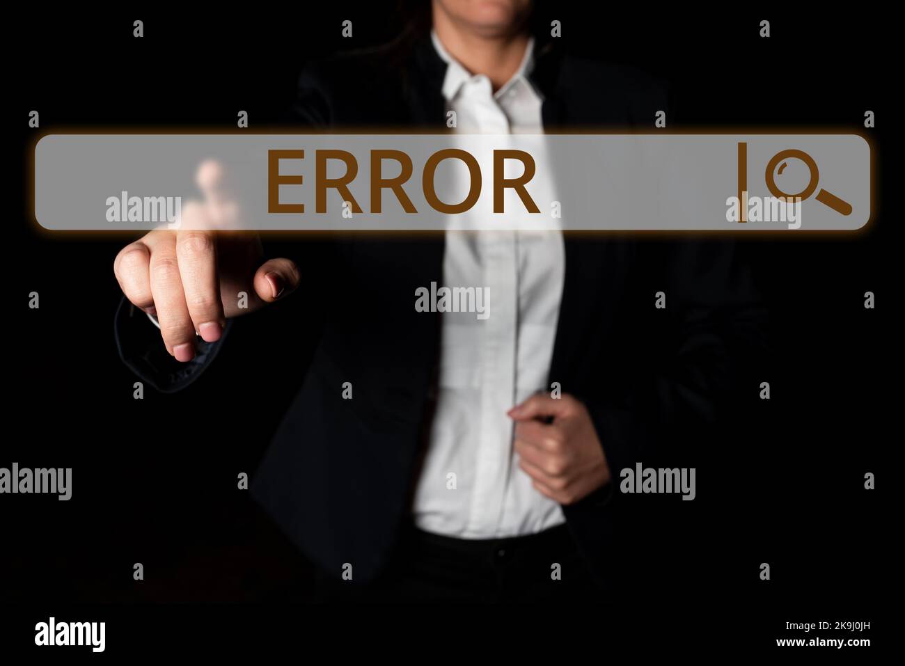 Text showing inspiration Error. Internet Concept making a judgment on ...