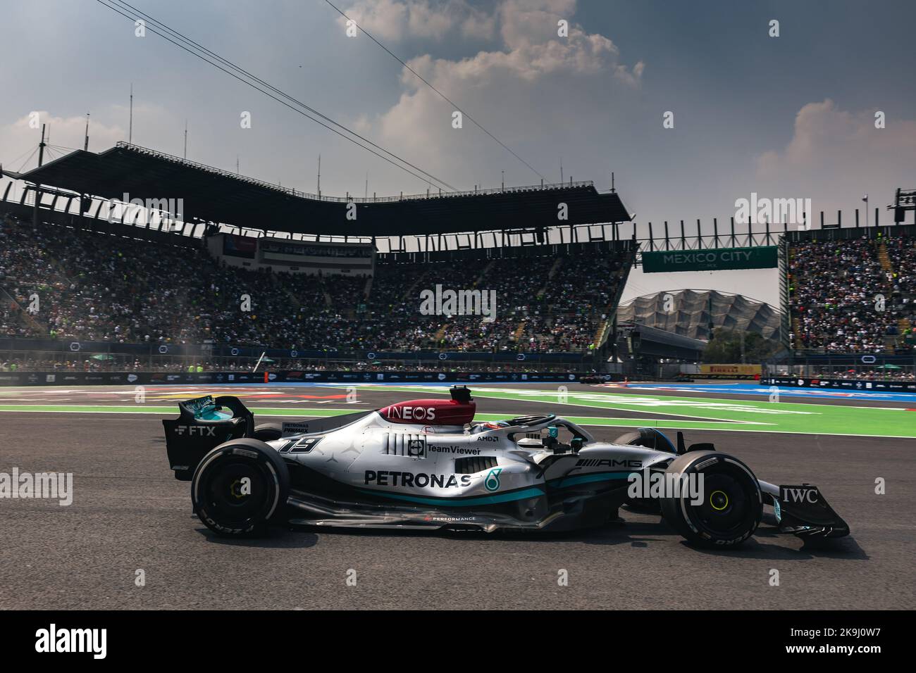 Mexico City, Mexico. 28th Oct, 2022. Nyck de Vries (NLD) Mercedes AMG ...