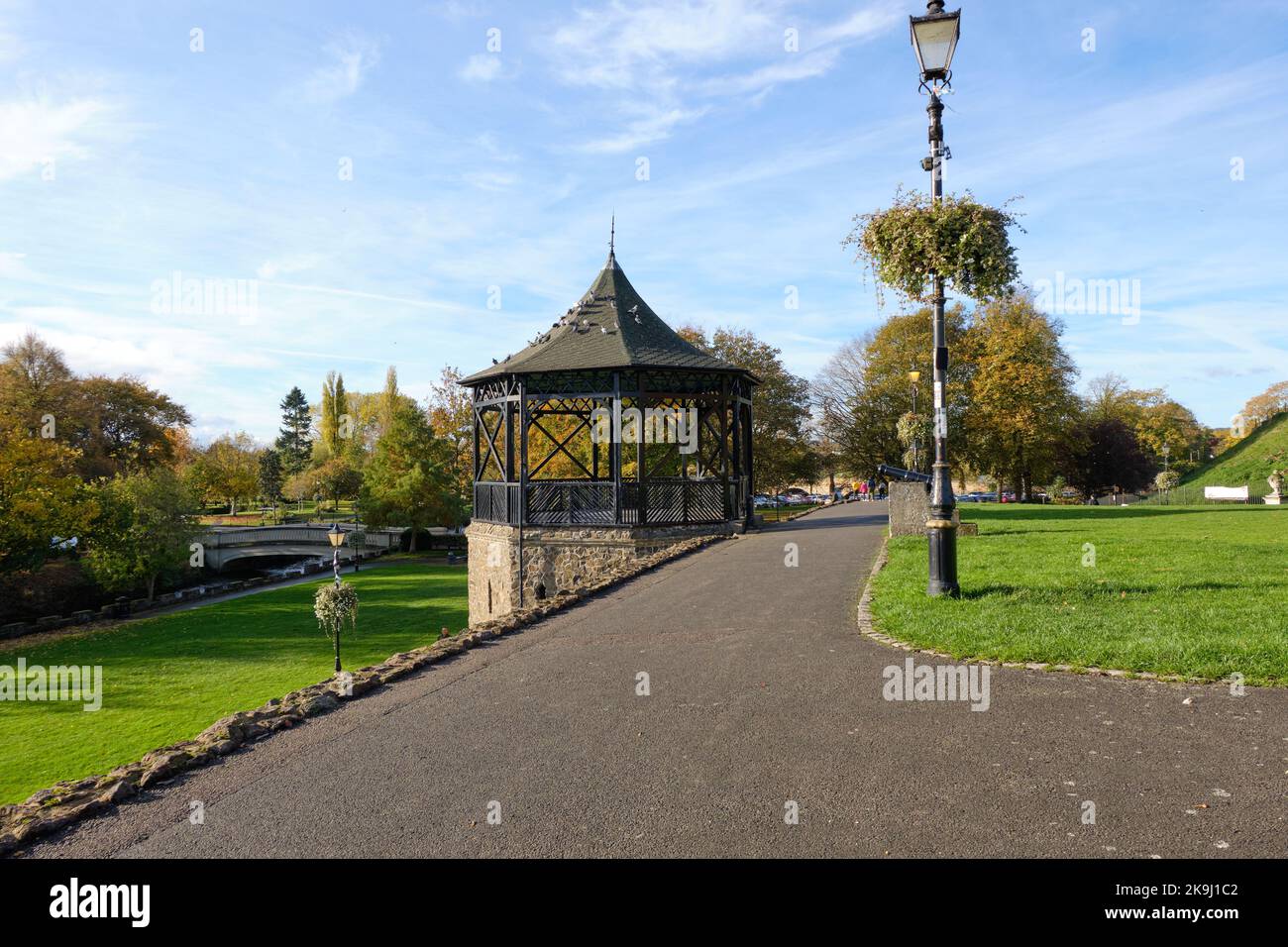 Old bandstand in a park Stock Photo - Alamy