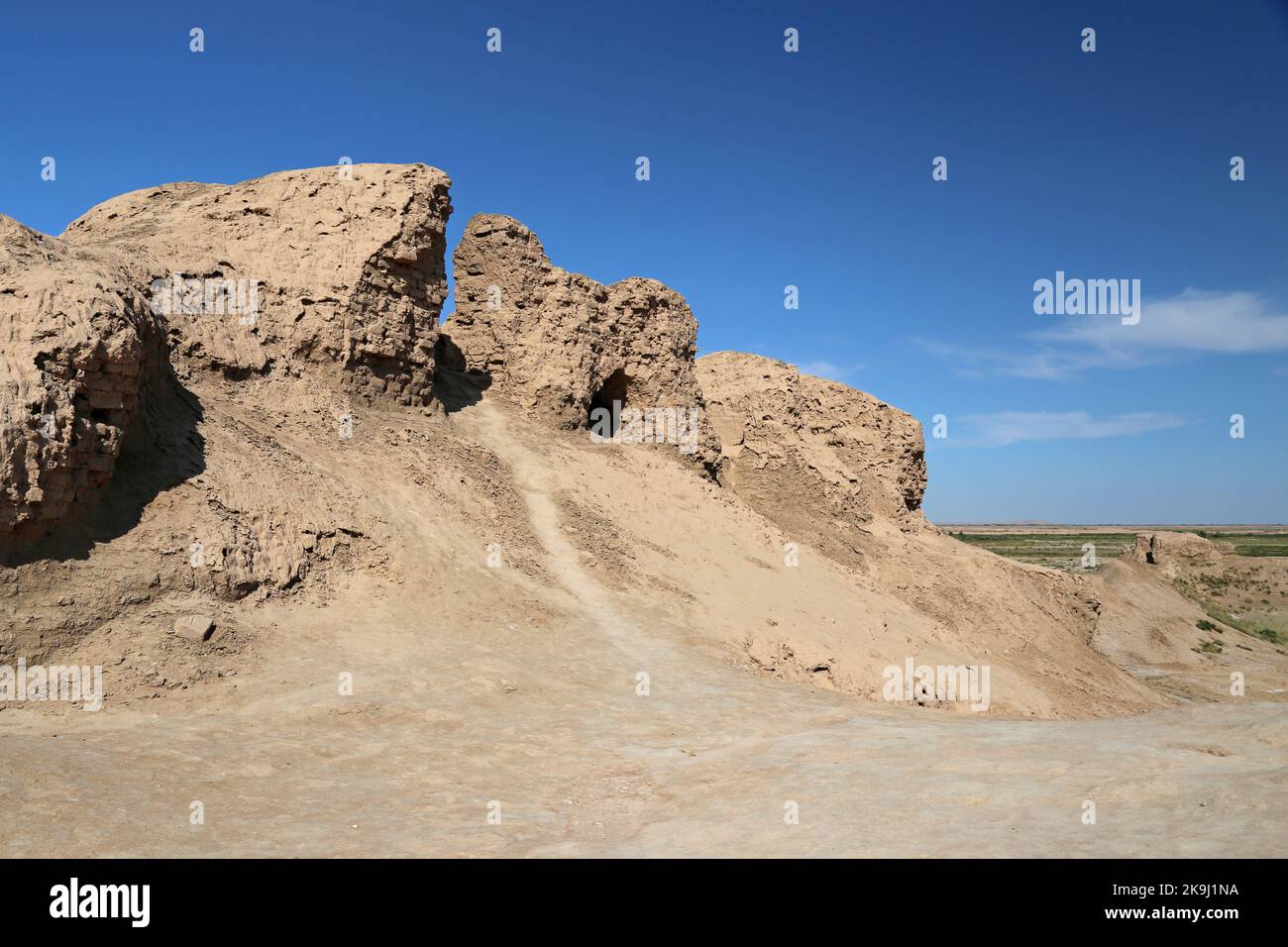 Toprak Kala, Kyzylkum Desert, Karakalpakstan Autonomous Republic ...