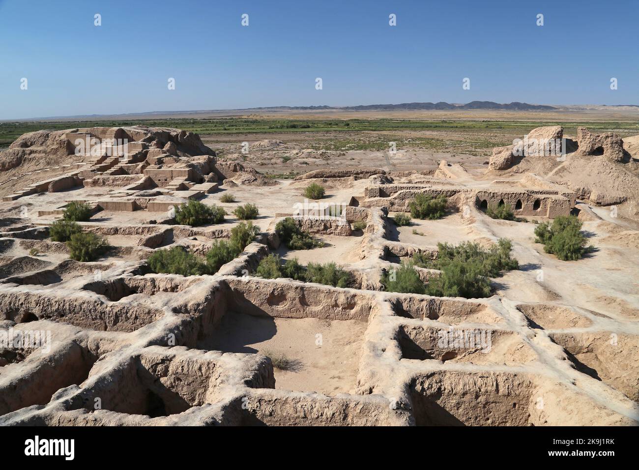 Toprak Kala, Kyzylkum Desert, Karakalpakstan Autonomous Republic ...