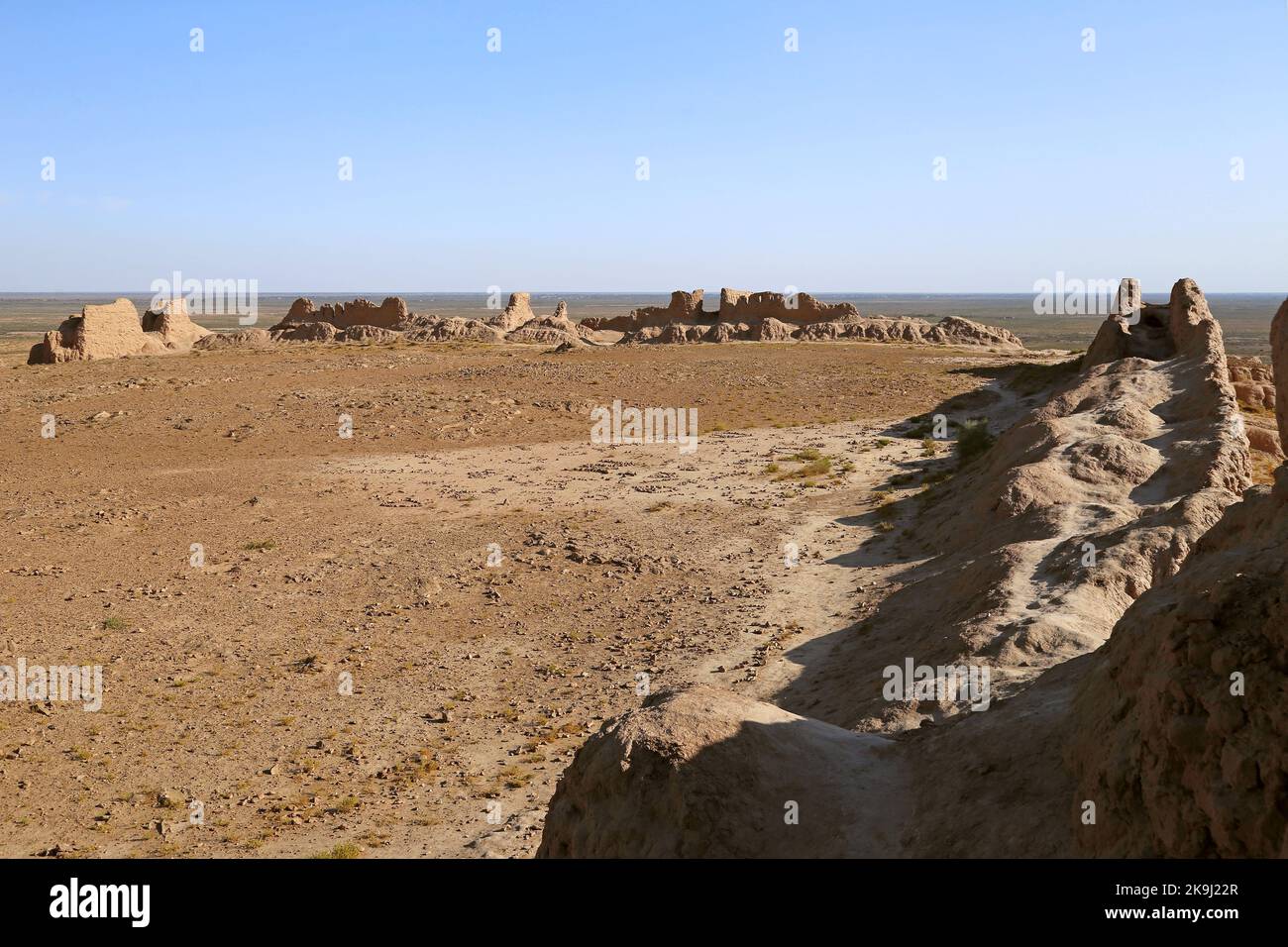 Ayaz Kala, Kyzylkum Desert, Karakalpakstan Autonomous Republic ...