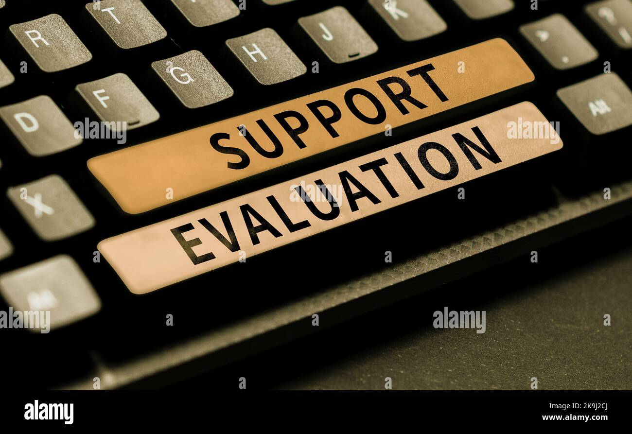 Handwriting text Support Evaluation. Business approach helps evaluate a ...