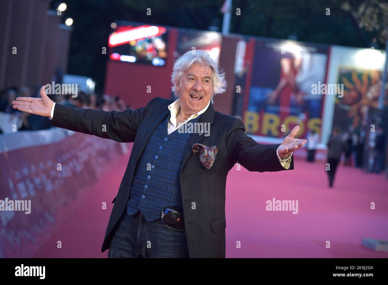 Marco Columbro at Rome Film Fest 2022. Era ora Red Carpet. Rome (Italy ...
