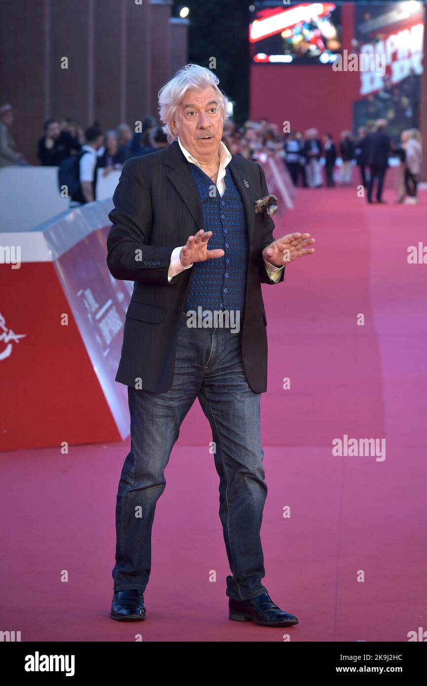 Marco Columbro at Rome Film Fest 2022. Era ora Red Carpet. Rome (Italy ...