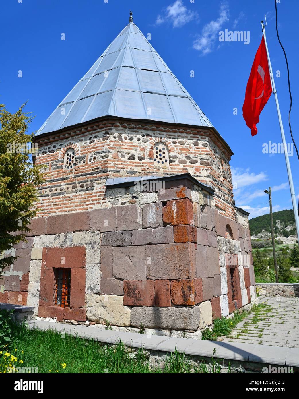 Durhasan Shah Tomb, located in Kazan, Turkey, was built in the 15th ...
