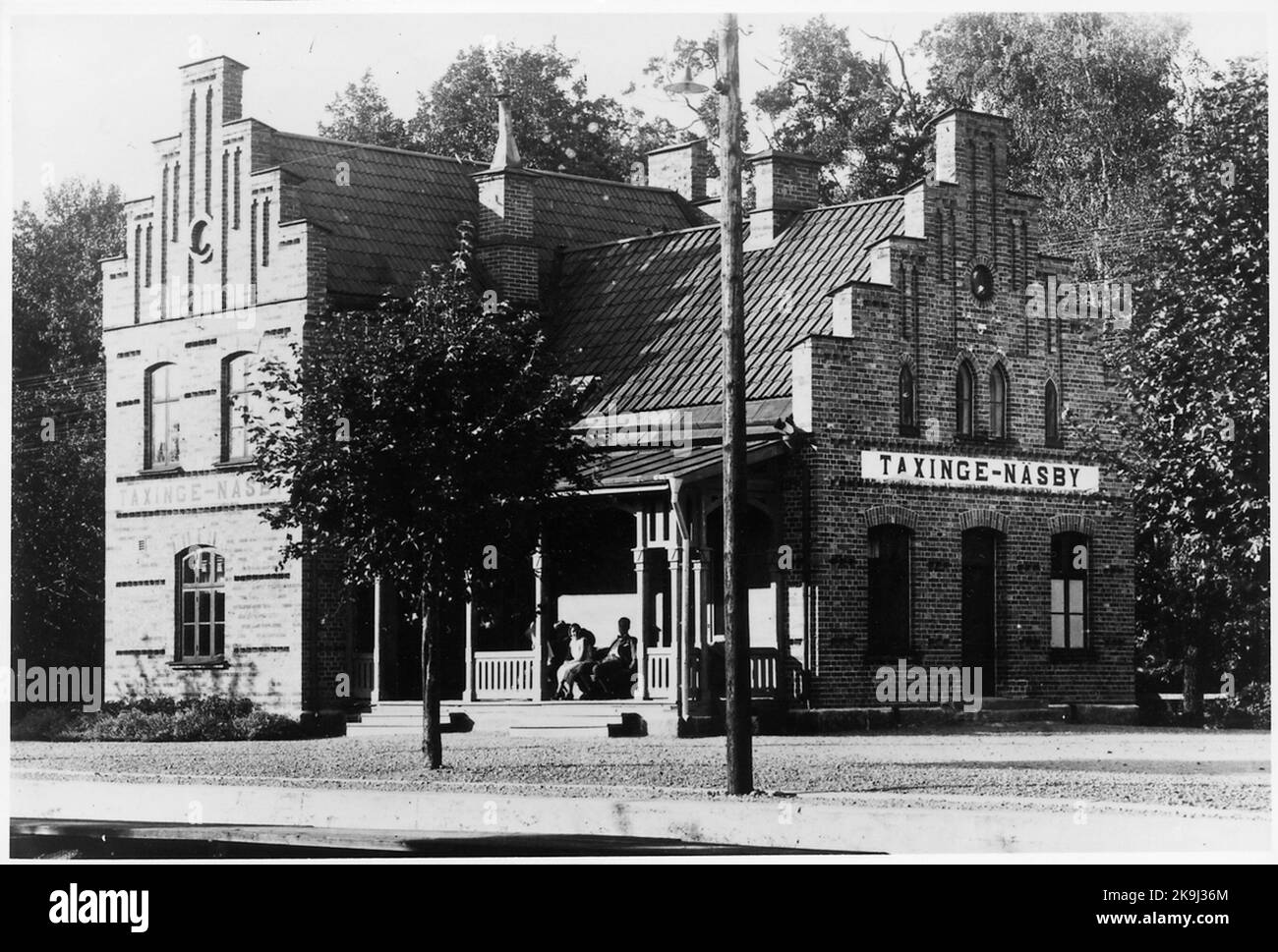 Taxinge-Näsby Railway Station Stock Photo - Alamy