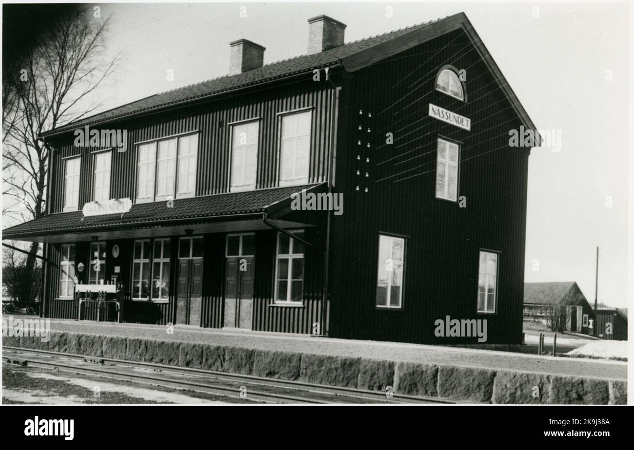 Station opened in 1873. The station house after the redevelopment ...