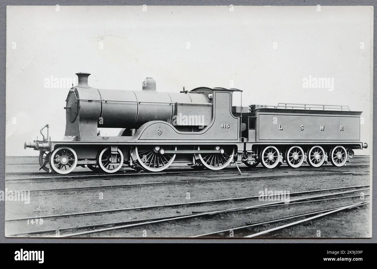 London and South Western Railway, LSWR L12 415. The class was nicknamed ...