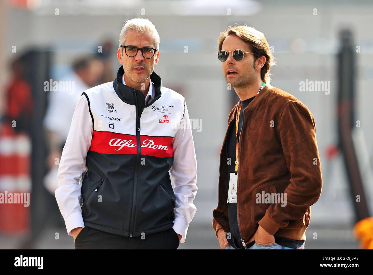 Alessandro alunni bravi formula 1 driver hi-res stock photography and ...
