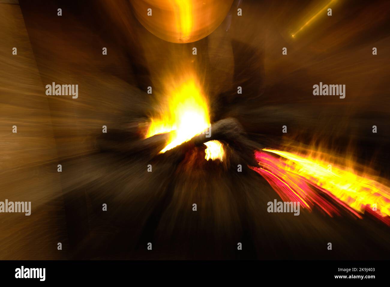 Abstract fire zoom image Stock Photo - Alamy