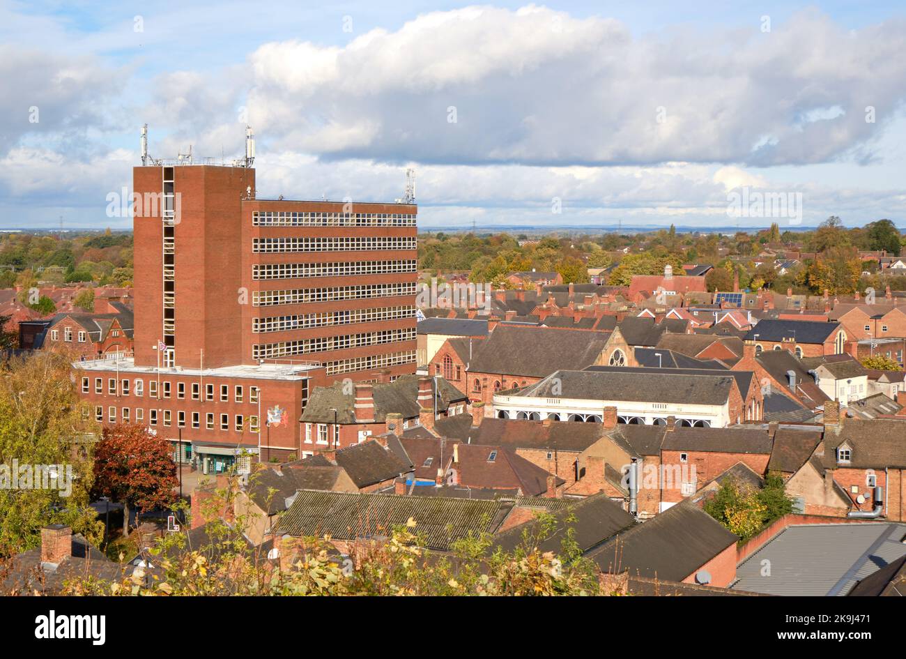 High rise flats tamworth staffordshire hi-res stock photography and ...