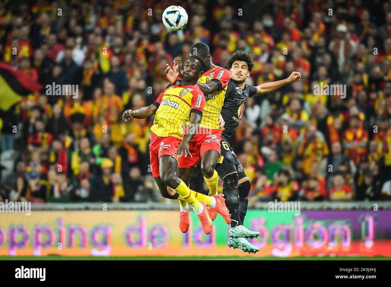 October 28, 2022, Rome, France: Deiver MACHADO of Lens and Zakaria ...