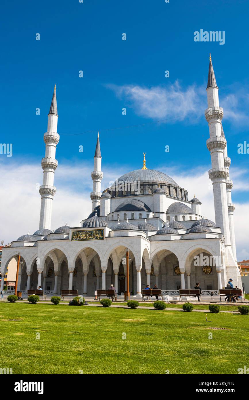 Mosque photo. Ankara Melike Hatun Mosque. Ottoman architecture style ...