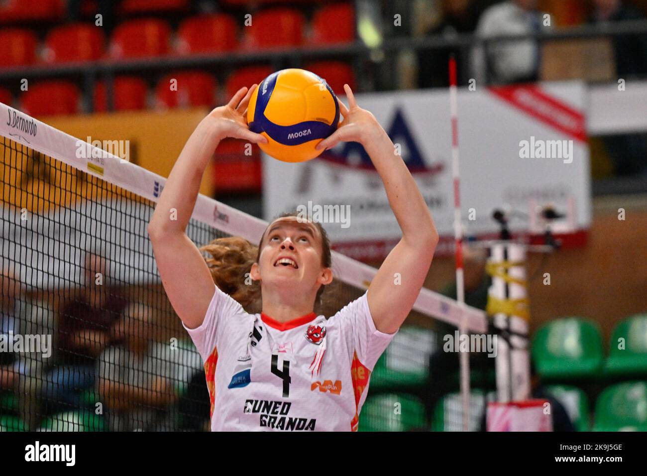 Pala Ubi Banca, Cuneo, Italy, October 27, 2022, Kim Klein Lankhorst ...