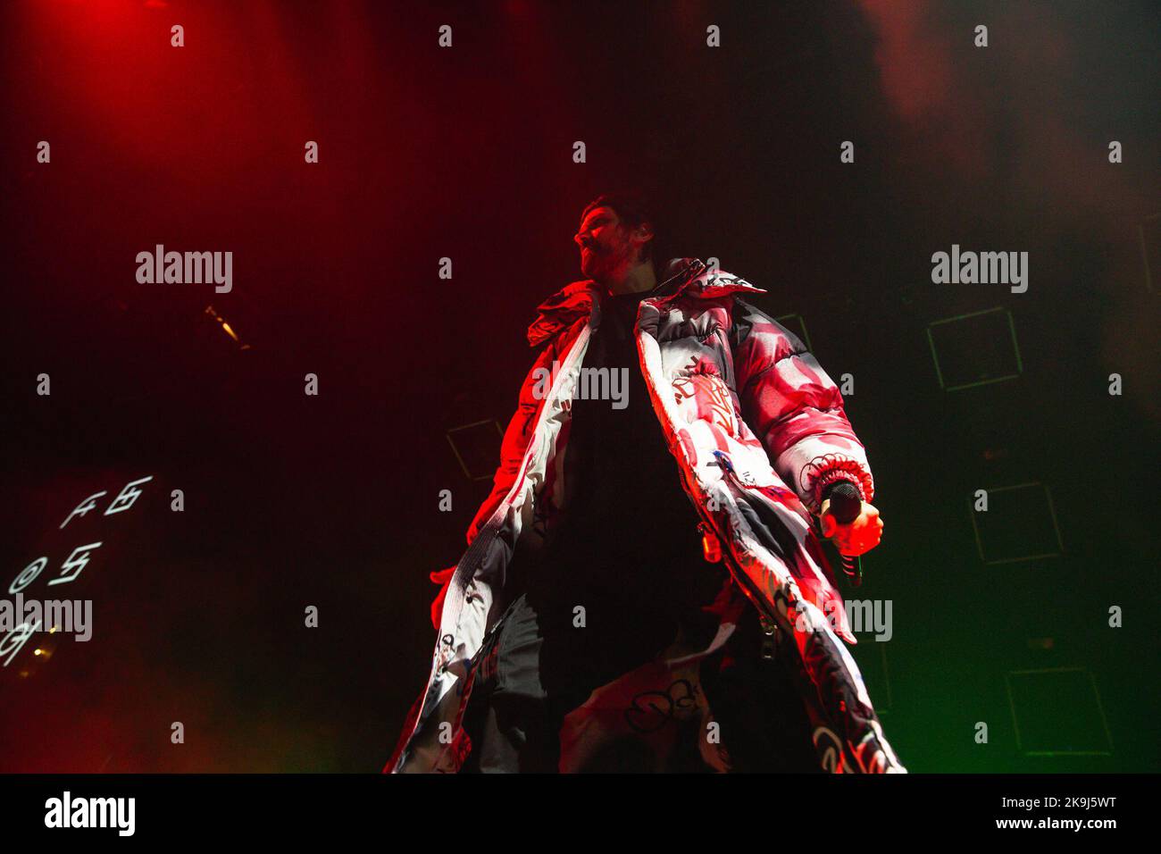 October 28, 2022: British English rock band, Kasabian, perform a sold ...