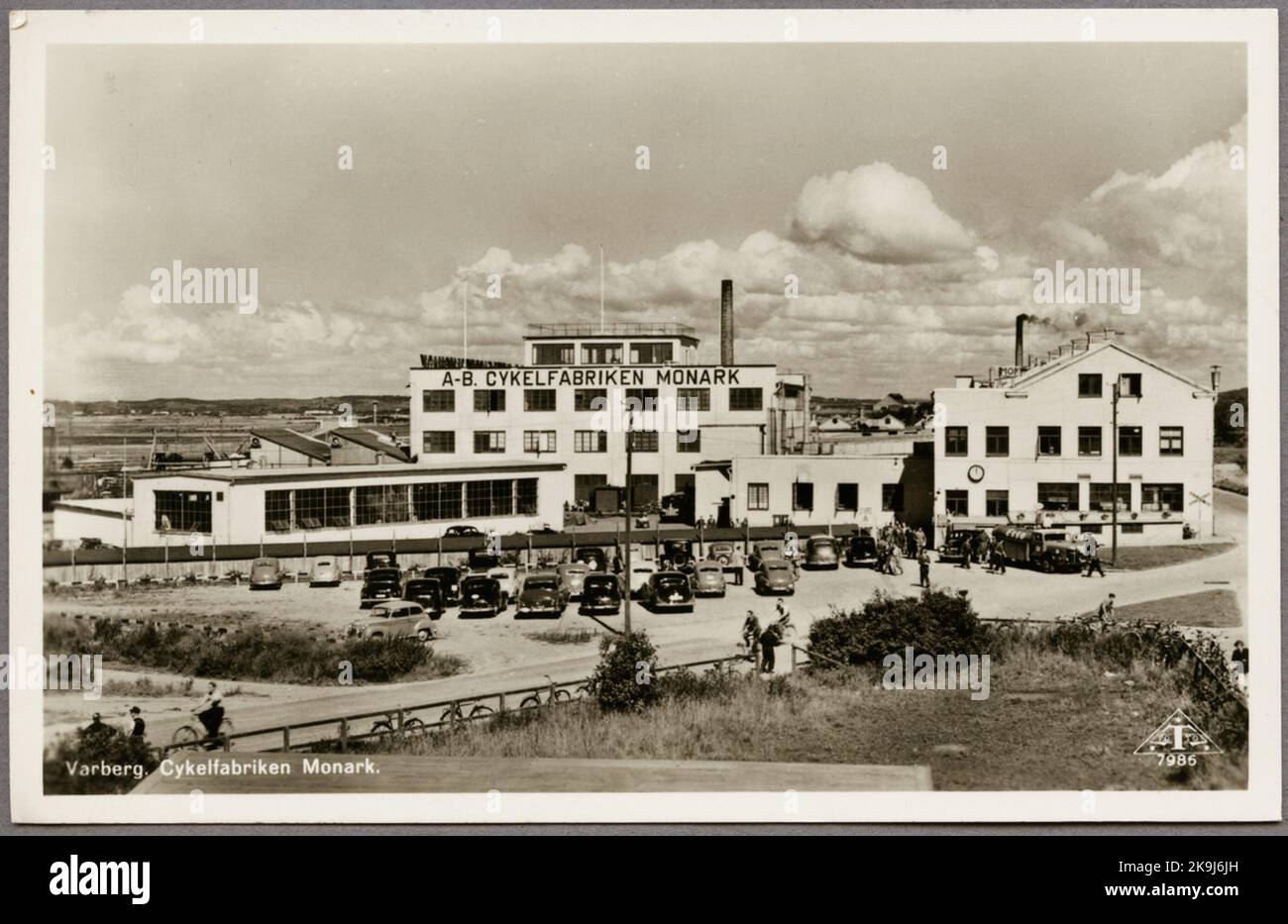 Monark Bicycle Factory in Varberg Stock Photo - Alamy