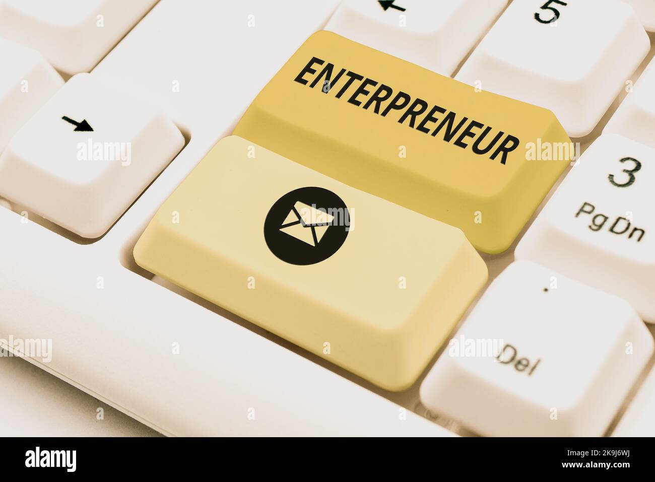 Conceptual caption Entrepreneur. Word Written on enterprise resource ...