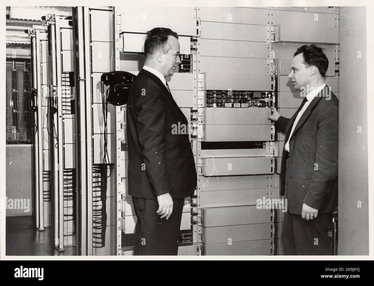 Polish engineer Eugeniusz Ciszak visiting Skogstorp Stock Photo - Alamy