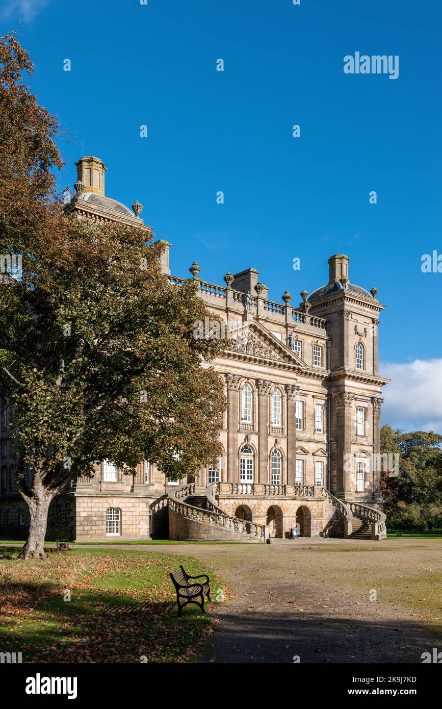 16 October 2022. Banff, Aberdeenshire, Scotland. This is Duff House a ...