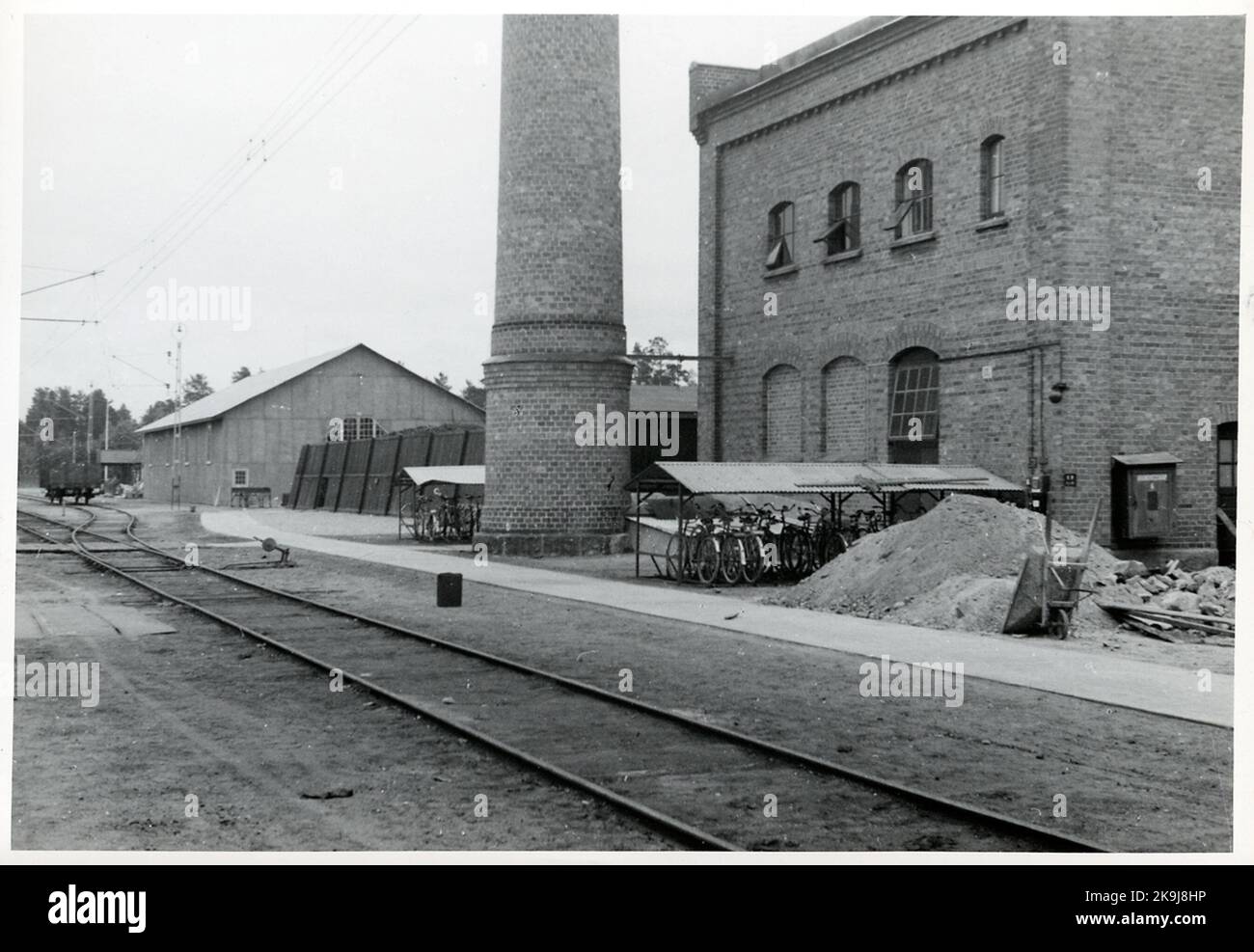 Notviken's mechanical workshop Stock Photo - Alamy