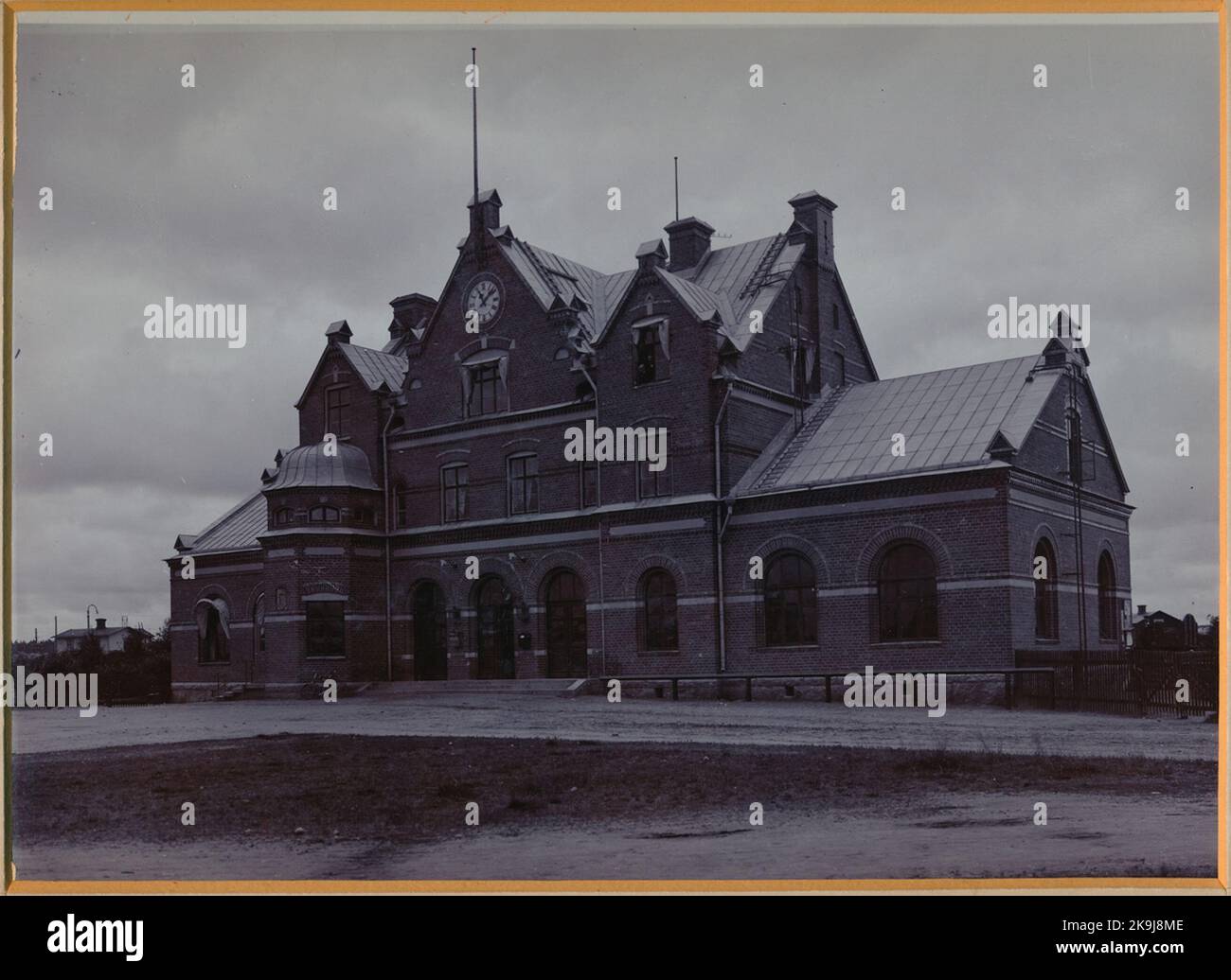 Umeå station, built 1895-1896 Stock Photo - Alamy