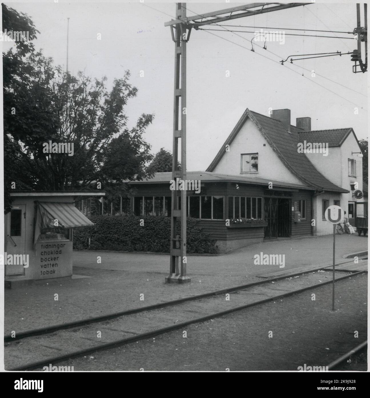 Åsa Railway Station Stock Photo - Alamy