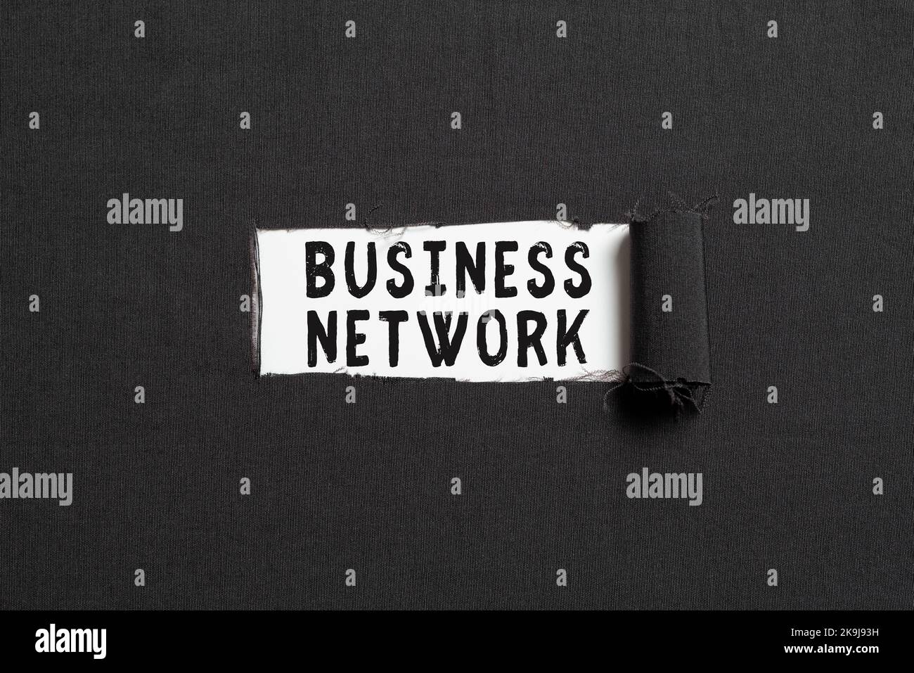 Text showing inspiration Business Network. Concept meaning commercial ...