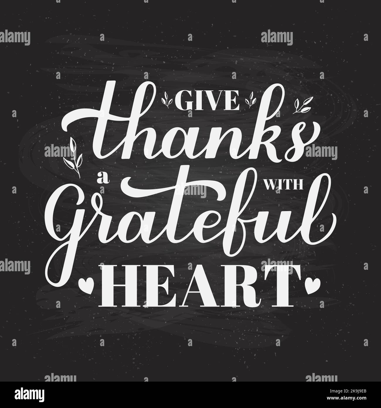 With a grateful heart Stock Vector Images - Alamy