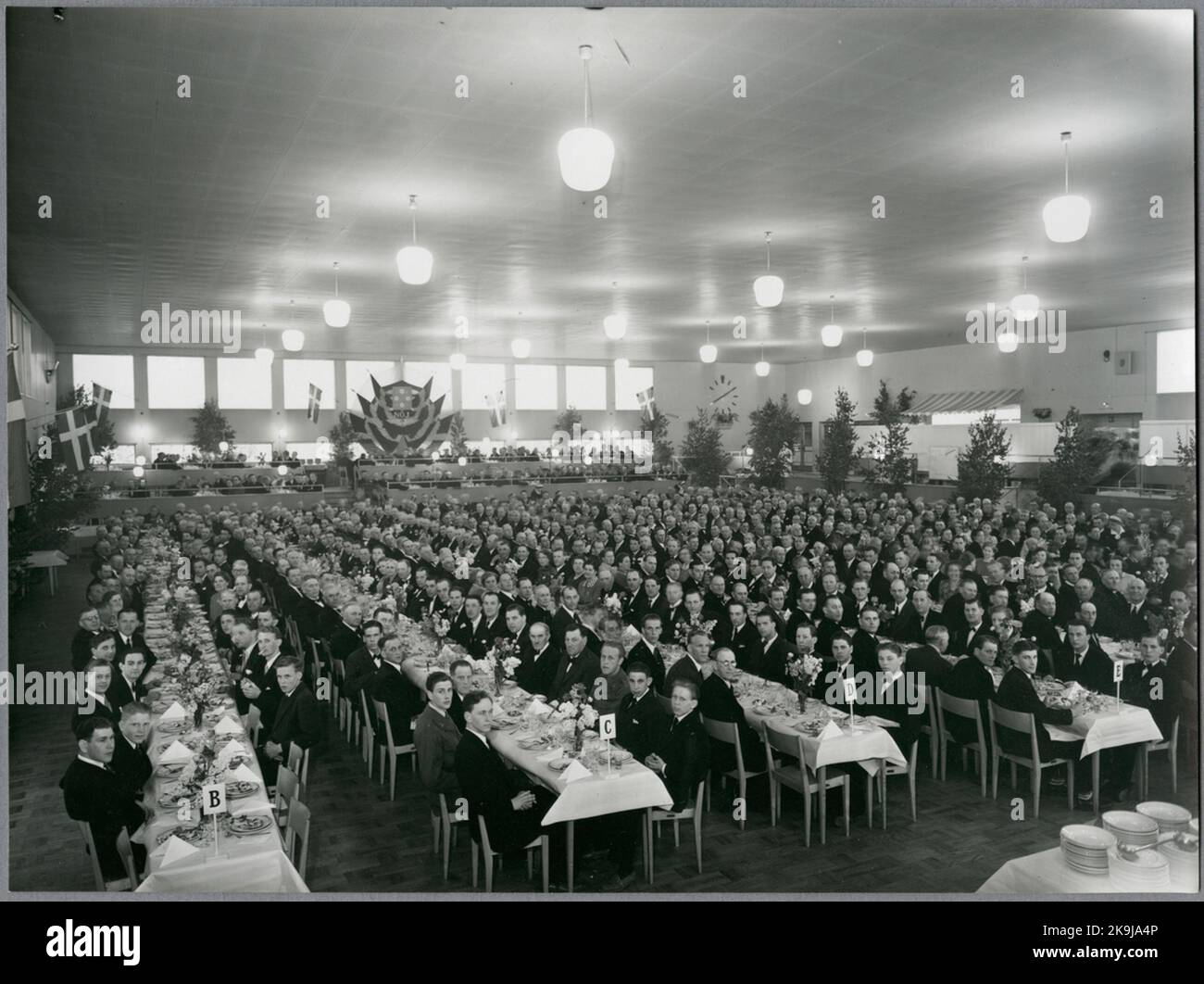 Dinner with medal distribution Stock Photo - Alamy