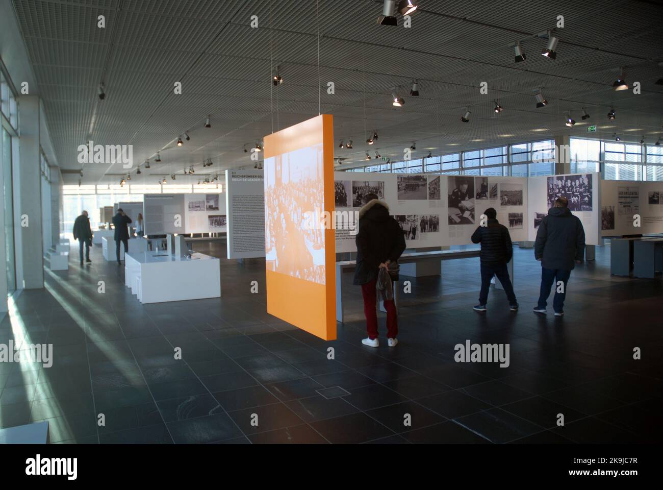 Interior of Terror Museum on site of former Nazi Gestapo HQ in Berlin ...