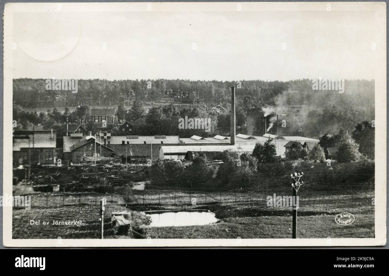 Part of Kolsva ironworks Stock Photo - Alamy