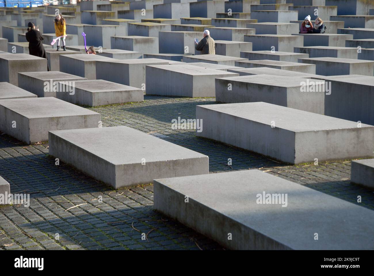 Memorial to the Murdered Jews of Europe (Holocaust Memorial) in Berlin ...