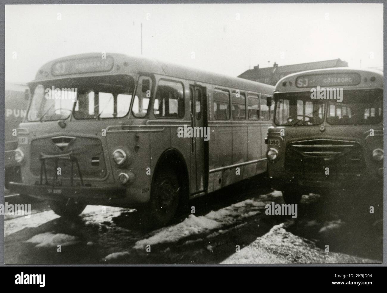 State Railways, SJ Bus 2584 and SJ Bus 2290 Stock Photo - Alamy