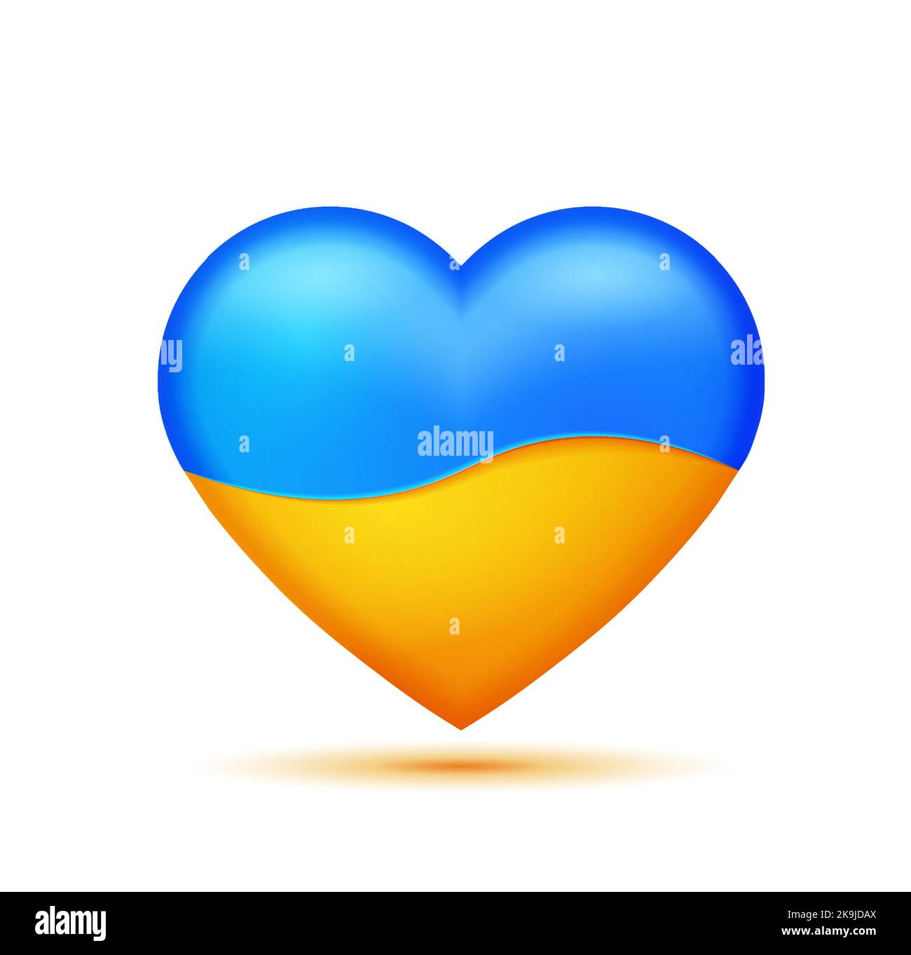 Ukrainian flag as marker hi-res stock photography and images - Alamy