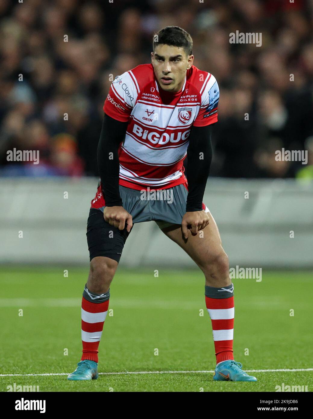 Santi Carreras of Gloucester Rugby during the Gallagher Premiership ...